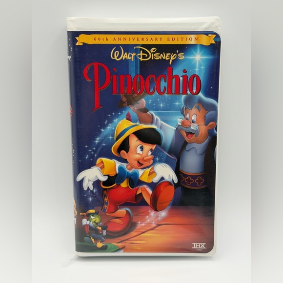 Walt Disney | Media | Walt Disneys Pinocchio Vhs 999 6th Anniversary ...
